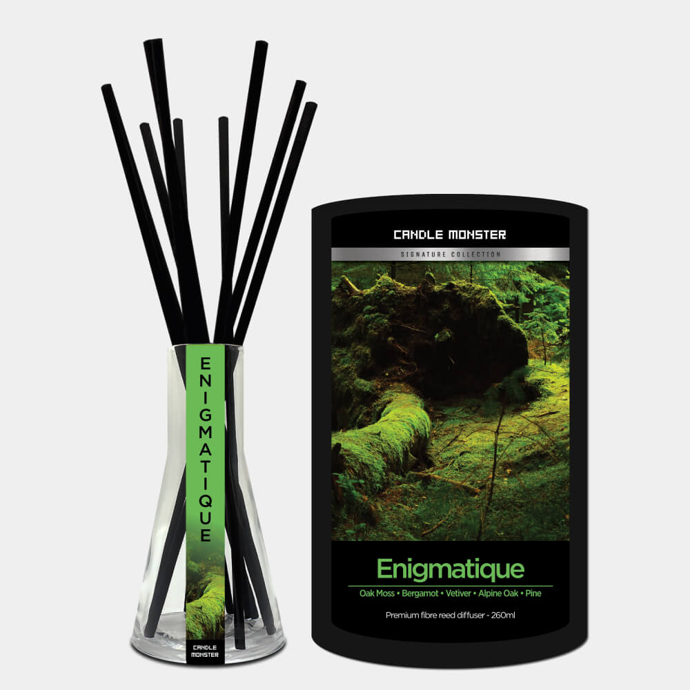 Enigmatique Premium Fibre Reed Diffuser - 260ml – Candle Monster