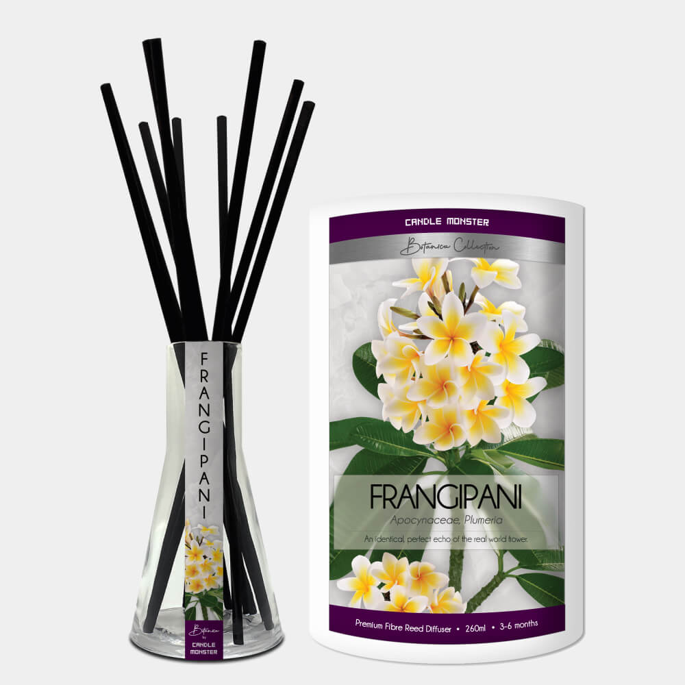 Frangipani Reed Diffuser – Candle Monster
