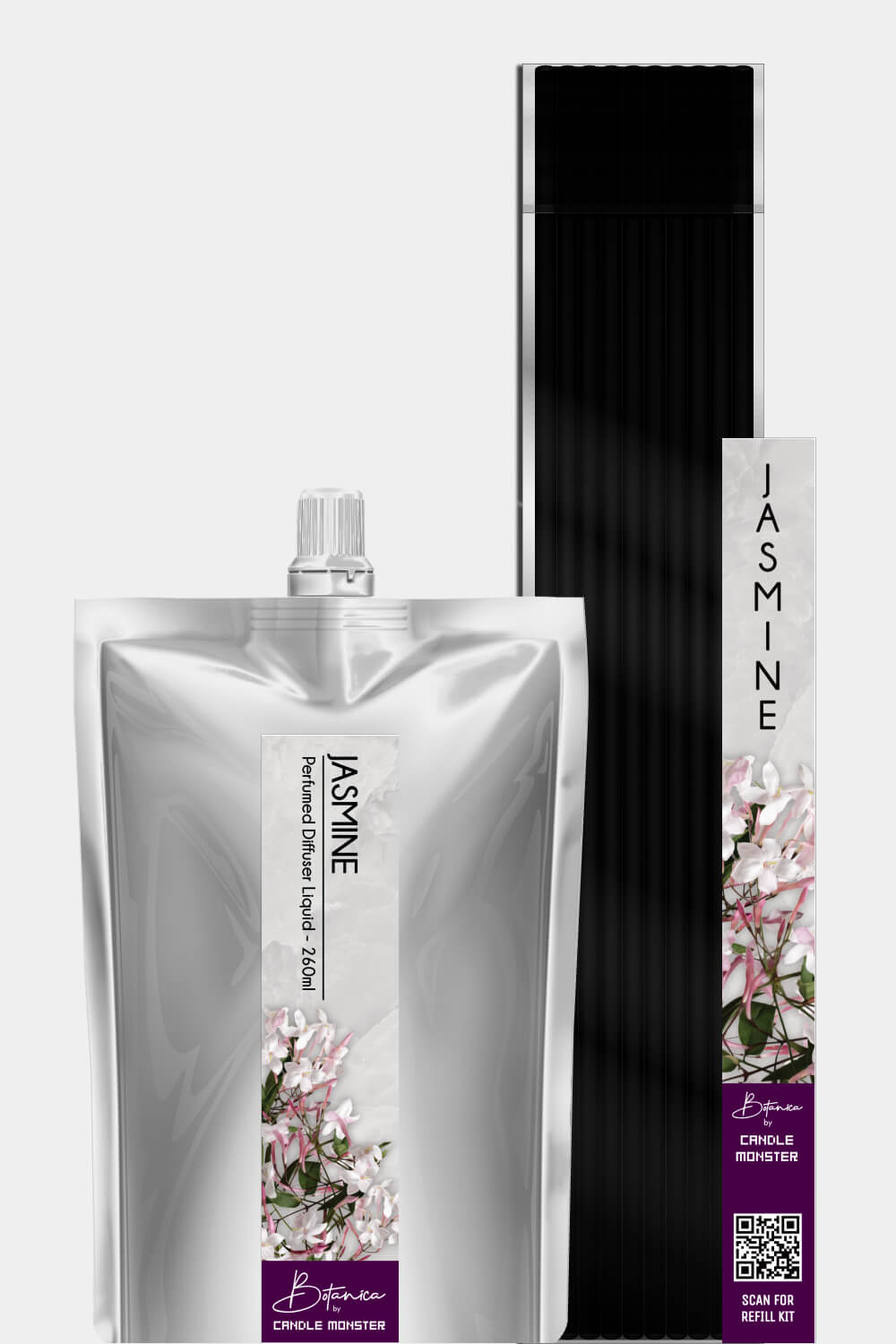 Jasmine Diffuser Refill 260ml | Candle Monster Diffusers