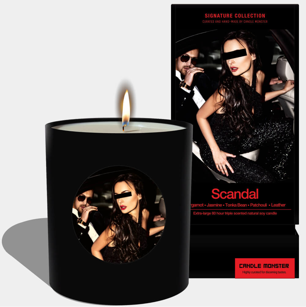 Scandal - 440g Extra Large Luxury Soy Candle | Candle Monster
