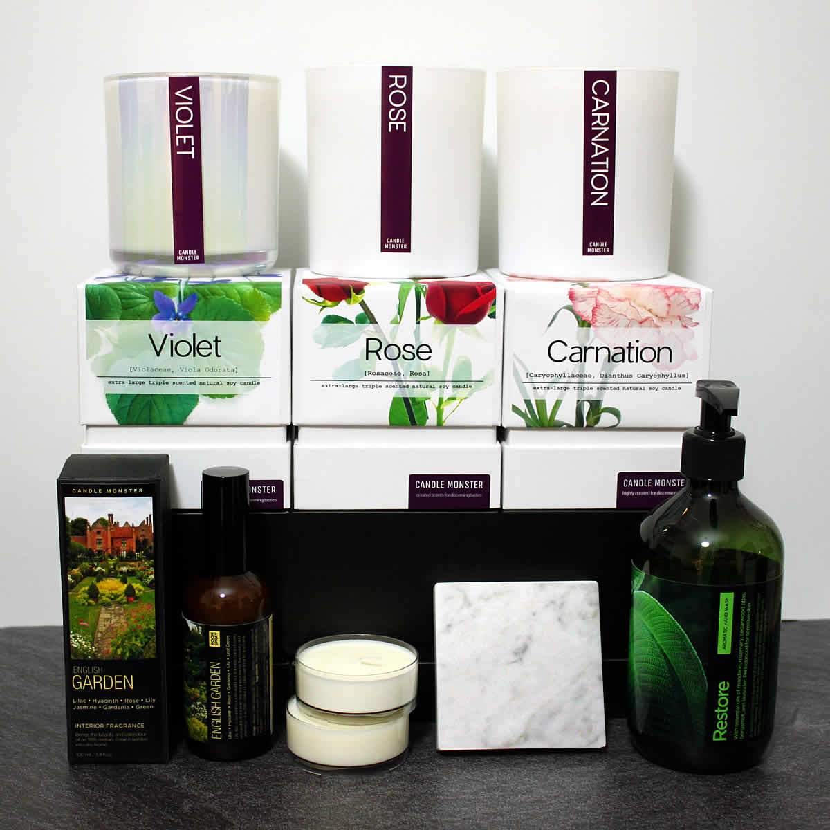 Botanica Deluxe Gift Box | Tailored to Recipients Taste – Candle Monster