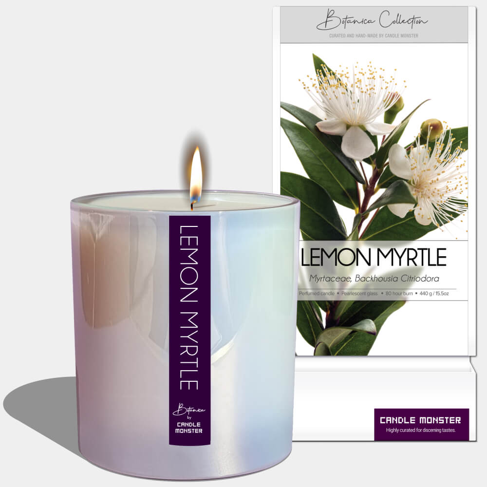 Lemon Myrtle - 445g Extra Large Luxury Soy Candle | Candle Monster