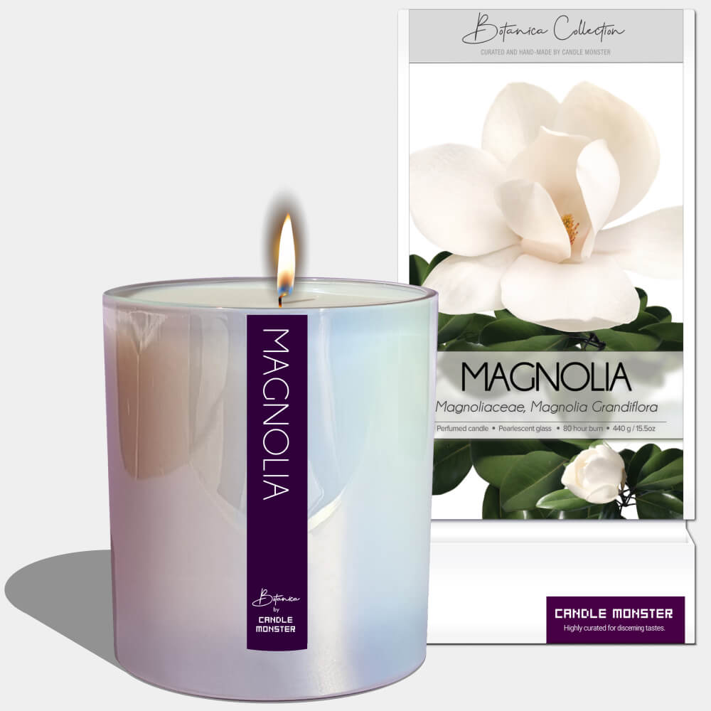 Magnolia - 445g Extra Large Luxury Soy Candle | Candle Monster