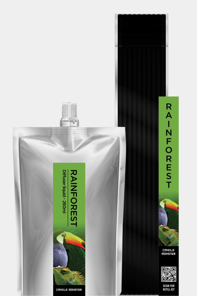 Rainforest Diffuser Refill 260ml | Candle Monster Diffusers