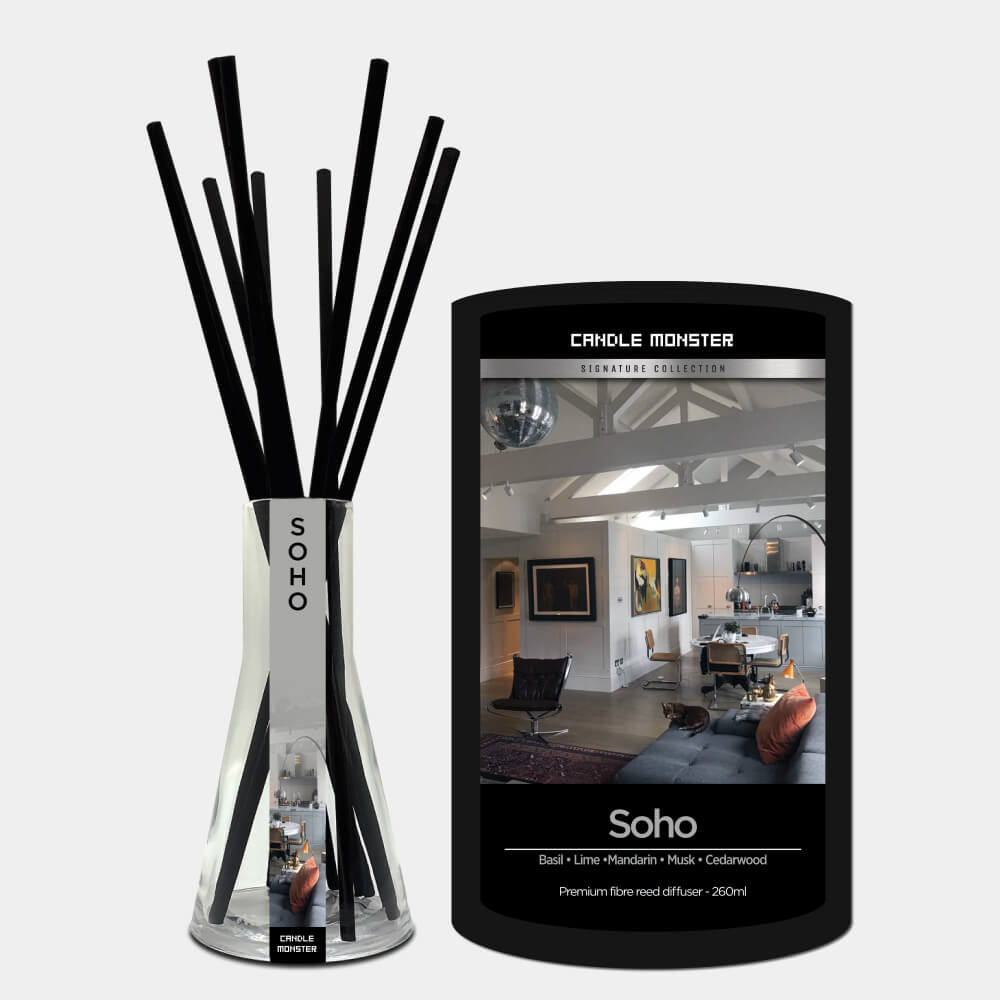 Soho Premium Fibre Reed Diffuser - 260ml – Candle Monster